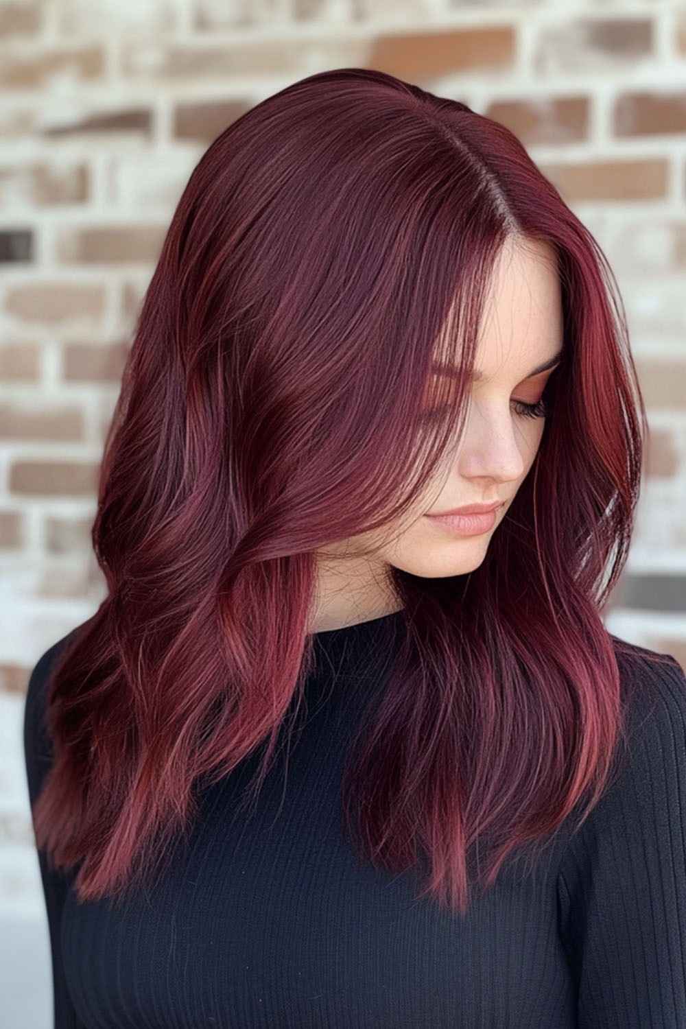 Plum To Wine: Finding Your Perfect Burgundy Hair Shade | Minglepassion