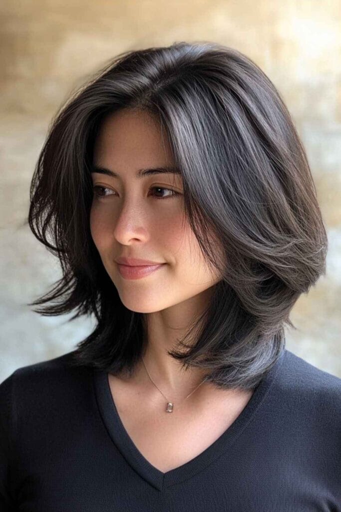 28 28 Medium Length Layered Haircuts For Volume And Style | Minglepassion